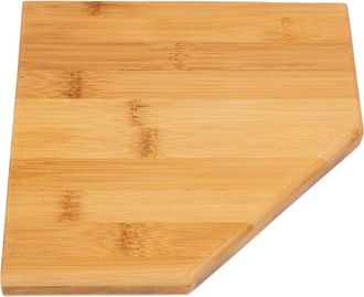 Valiclud Eckregal Bambus Wandmontage Dreieckig Wandregal Rustikal Platzsparend Bad Wohnzimmer Regal Organizer Kantenl&auml;nge Schweberegal K&uuml;chenregal Simple Aufbe