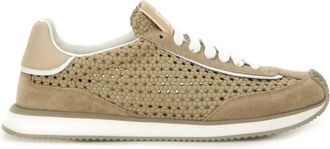 Dolce & Gabbana Low-Top Sneaker - Cushion Sneaker - Gr. 42,5 (EU) - in Beige - für Damen