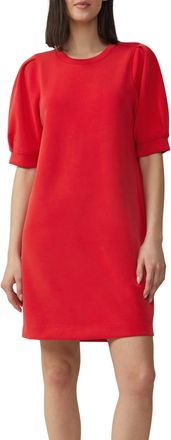 s.Oliver Kurzes Scuba-Kleid mit Puffärmeln