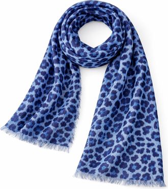 Collezione Alessandro Schal Leo Print