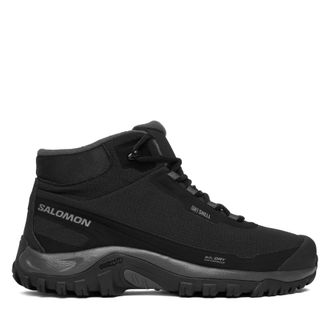Salomon Trekkingschuhe Salomon Shelter Waterproof L47854200 Schwarz