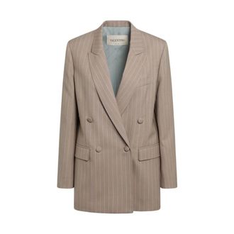 Valentino Garavani Damen, Jacken, Beige, SGr&ouml;&szlig;e