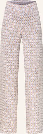 Lilienfels Lilienfels Marlenehose Aus Satin blau