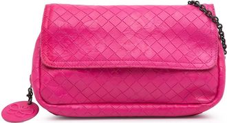 Bottega Veneta Hobo Bags - Small Calfskin Intrecciomirage Embossed Butterfly - Gr. unisize - in Gold - f&uuml;r Damen