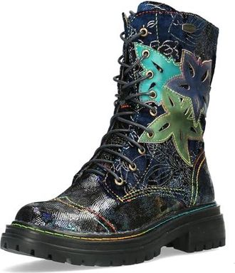 Laura Vita Bottines Femme Kandyo 83, Pointure:39 EU, La Couleur:Bleu