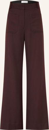 Victoria Beckham Marlenehose Alina rot