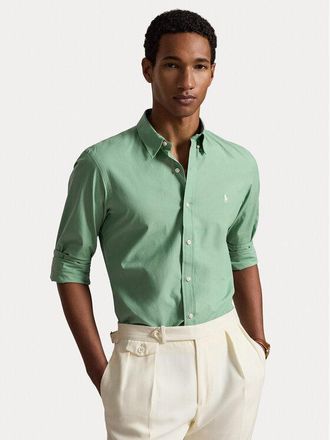 Polo Ralph Lauren Hemd 710929348500 T&uuml;rkisfarben Slim Fit