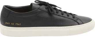 Common Projects Homme, Chaussures, Noir, Taille: 43 EU Archilles Premium Leather Baskets