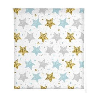 ZEBRA TEXTIL Estoralis | KINDISCH | Modernes Design-Rollo | Digital bedruckter Stoff | I-111 Mehrfarbig | 130 x 255 cm. (Breite/Höhe) Stoffgröße 127 x 250 cm. | Ro