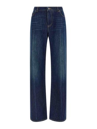 Dolce & Gabbana Jean Droit - Bleu