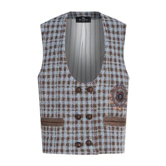 Etro Femme, Vestes, Multicolore, Taille: 36 FR Gilet Oversize