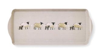 Cooksmart Petit plateau de service de conception britannique | Plateau de d&icirc;ner pour de multiples utilisations dans la maison | Plateaux pour servir des aliment