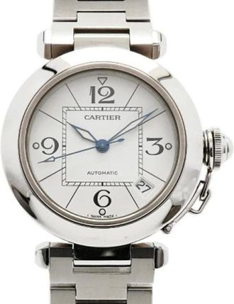 Cartier Montre vintage Pre-owned - Femme - Pre-owned - Gris - Taille: ONE Size