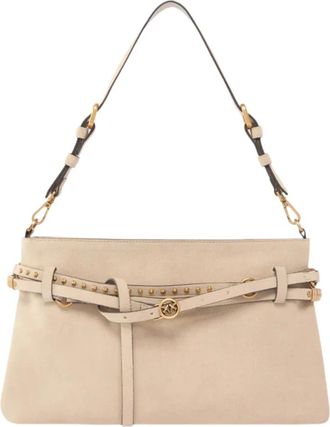 Pinko Pinko, Femme, Sacs, Beige, Taille: ONE Size Medium Belt Bag