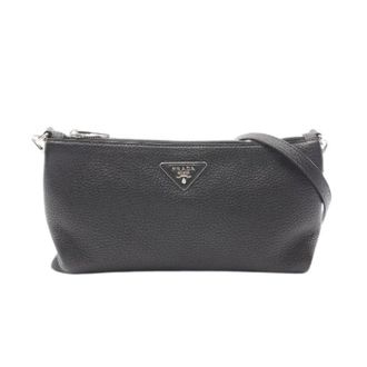 Prada Pre-owned Tri Leather Shoulder Bag - - Pre-owned - Damen - Schwarzk - ONE SIZE