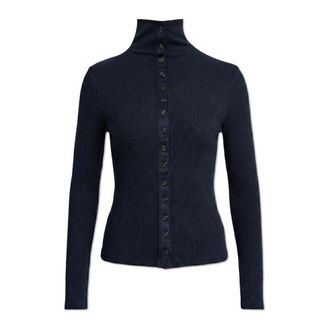 Rag & Bone Gerippter Rollkragenpullover - - Knitwear - Damen - Blau - M