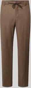 HUGO BOSS Regular Waist Business-Hose aus Wollmix