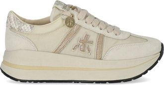 Premiata Femme, Chaussures, Beige, Taille: 39 EU Bethcoin 8145 Baskets