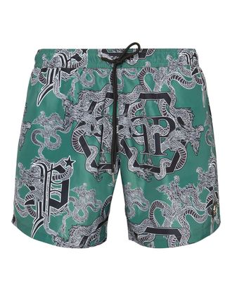 Philipp Plein Beachwear Short Trousers