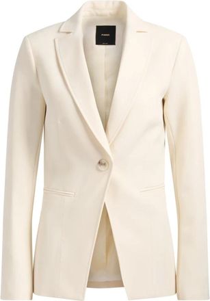 Pinko Pinko, Femme, Vestes, Blanc, Taille: 40 FR Granaglie Blazer