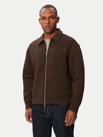Calvin Klein Sweatshirt COOLING SPACER LV04RG227G Dunkelbraun Regular Fit