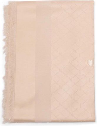 Twinset Femme, Accessoires, Beige, Taille: ONE Size Foulard Carr&eacute;