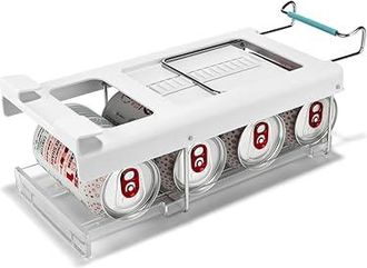 Joseph Joseph FridgeStore Faltbarer Dosenspender für Kühlschrankböden, Platzsparend, passend für 26-38 cm Tiefe
