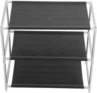 Artibetter Mehrstöckiges Schuhregal Stehend Platzsparend Stabil für Flur Wohnzimmer Schlafzimmer Einfach zu Montieren Verschleißfest Hohe Tragfähigkeit Vielseiti