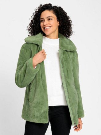 Witt Allwetterjacke Fellimitat-Jacke Langarm