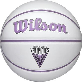 Wilson WNBA Mini Autogramm-Basketball, Golden State Valkyries, Größe 7,6-55,9 cm