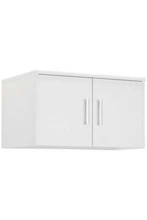 Xora Aufsatzschrank, Weiß, Kunststoff, 72x43x54 cm, Waschküche, Mehrzweckschränke