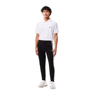 Lacoste XH1428 Jogginghosen f&uuml;r Herren (Schwarz/Silber)