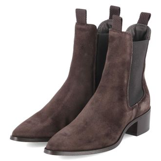 GANT Footwear Damen ST BROOMLY Chelsea-Stiefel, Dark Brown, 38 EU