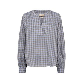Mos Mosh MOS Mosh, Damen, Blusen & Hemden, Blau, LGr&ouml;&szlig;e