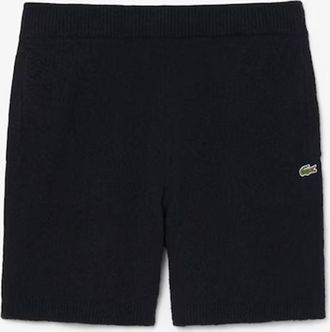 Lacoste Sommerliche Shorts in einem Boucl&eacute;-Strick in