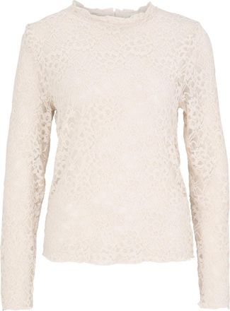 Cartoon Damen Langarm-Shirt mit Kragen 38, Pink Tint