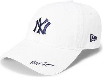 Ralph Lauren Cap aus Baumwolle mit New York Yankees-Stickerei in