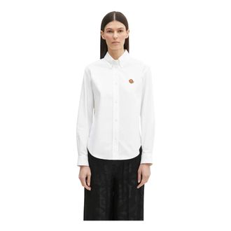 Kenzo Pop Besticktes Hemd - - Blouses & Shirts - Damen - Wei&szlig; - XS