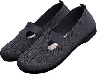 Generic Chaussures orthop&eacute;diques pour femme - &Eacute;l&eacute;gantes - Chaussures plates et d&eacute;contract&eacute;es - Chaussures de marche &eacute;l&eacute;gantes - Semelle souple - Respirantes -
