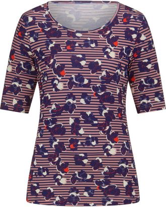 Peter Hahn Rundhals-Shirt Peter Hahn blau