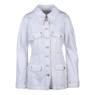 Givenchy Denim Jacket - - Jackets - Damen - Wei&szlig; - S