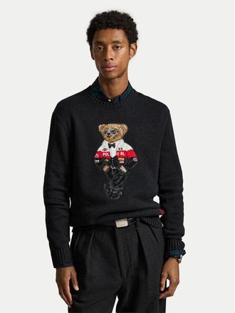 Polo Ralph Lauren Pullover 710B28783001 Schwarz Loose Fit