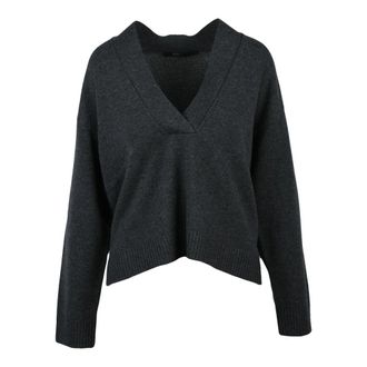 Seventy V-Ausschnitt Pullover - - Knitwear - Damen - Grau - S
