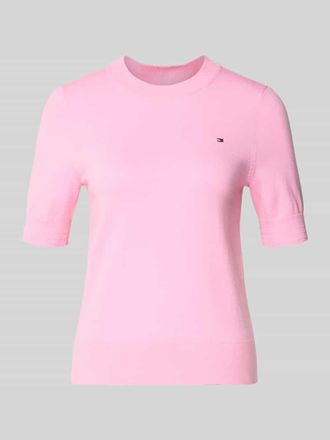 Tommy Hilfiger Regular Fit Strickpullover aus Baumwoll-Mix