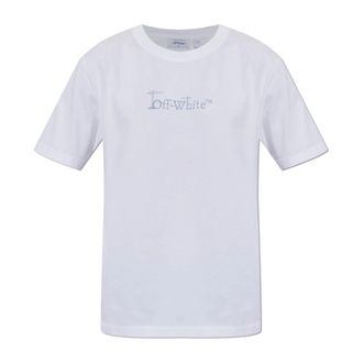 Off-white Logo-Detail T-Shirt - - Tops - Herren - Wei&szlig; - XS