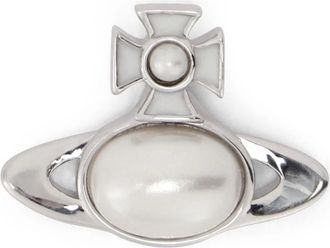 Vivienne Westwood Femme, Accessoires, Gris, Taille: ONE Size Gaby Single Stud