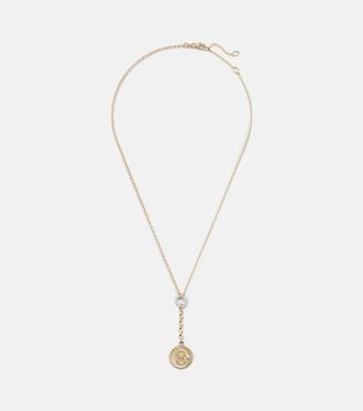 Foundrae Collier Karma en or 18 ct et diamants