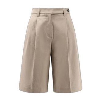 Brunello Cucinelli Ma&szlig;geschneiderte Shorts - - Shorts - Damen - Beige - S