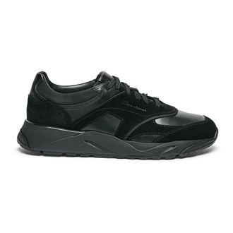 Santoni Innova Sneaker - - Shoes - Herren - Schwarzk - 41 EU