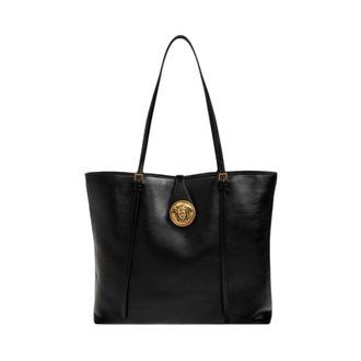 Versace Medusa Ledertasche - - Bags - Damen - Schwarzk - ONE SIZE